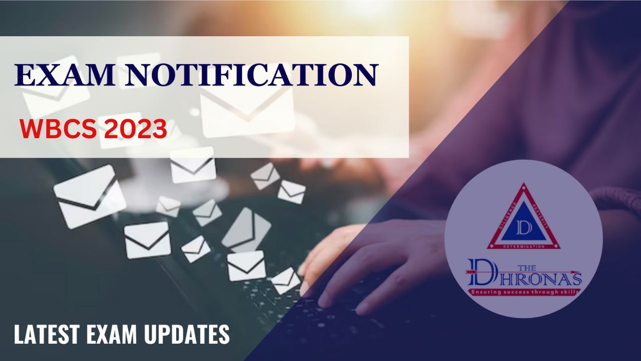 WBCS Notification 2023 - Recruitment for Govt Jobs