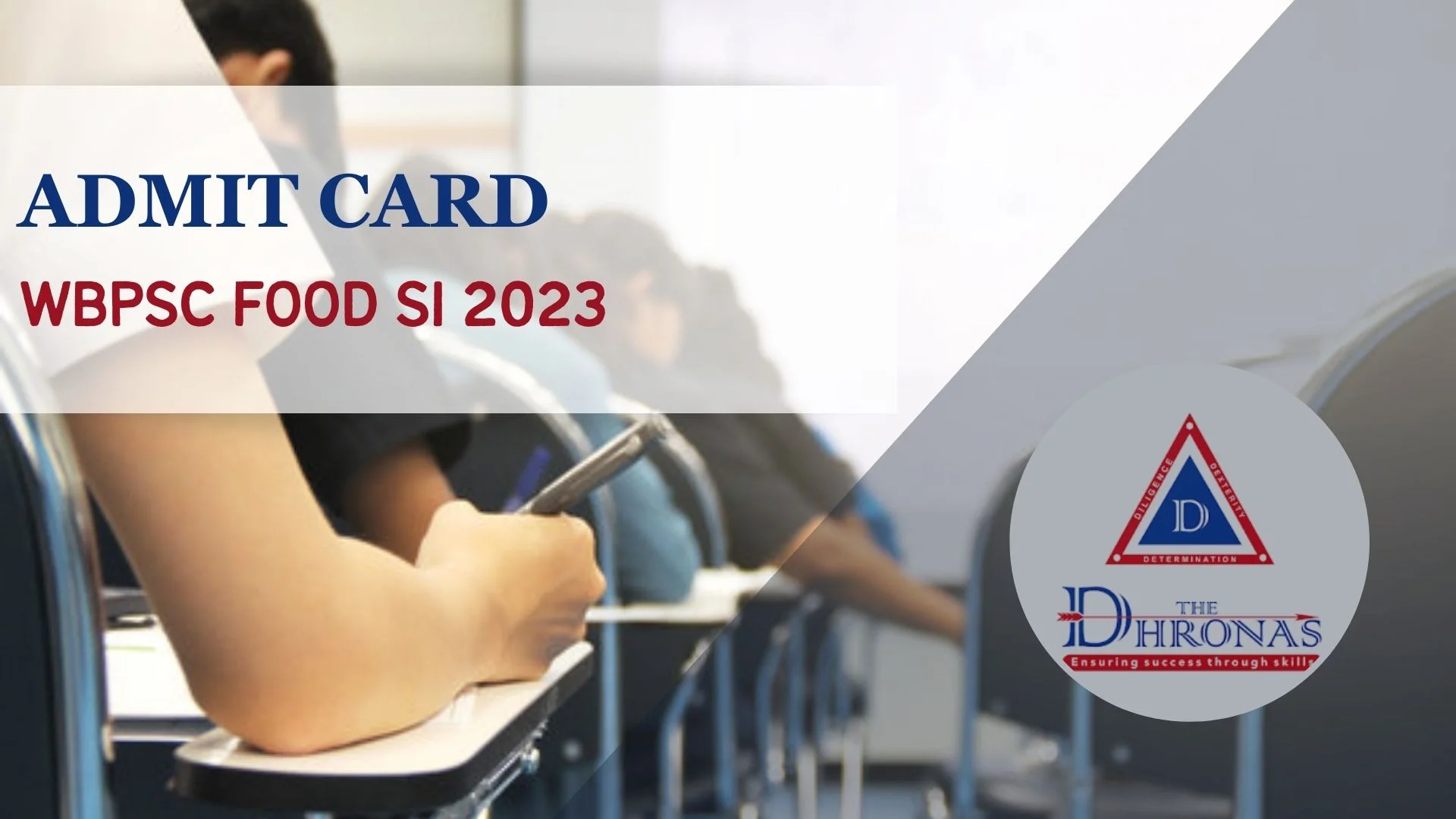 WBPSC Food SI Admit Card 2023 - Download Your Hall Ticket