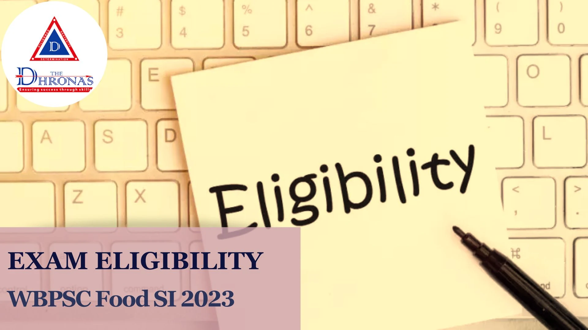 WBPSC Food SI Eligibility Criteria 2023 - Age, Education