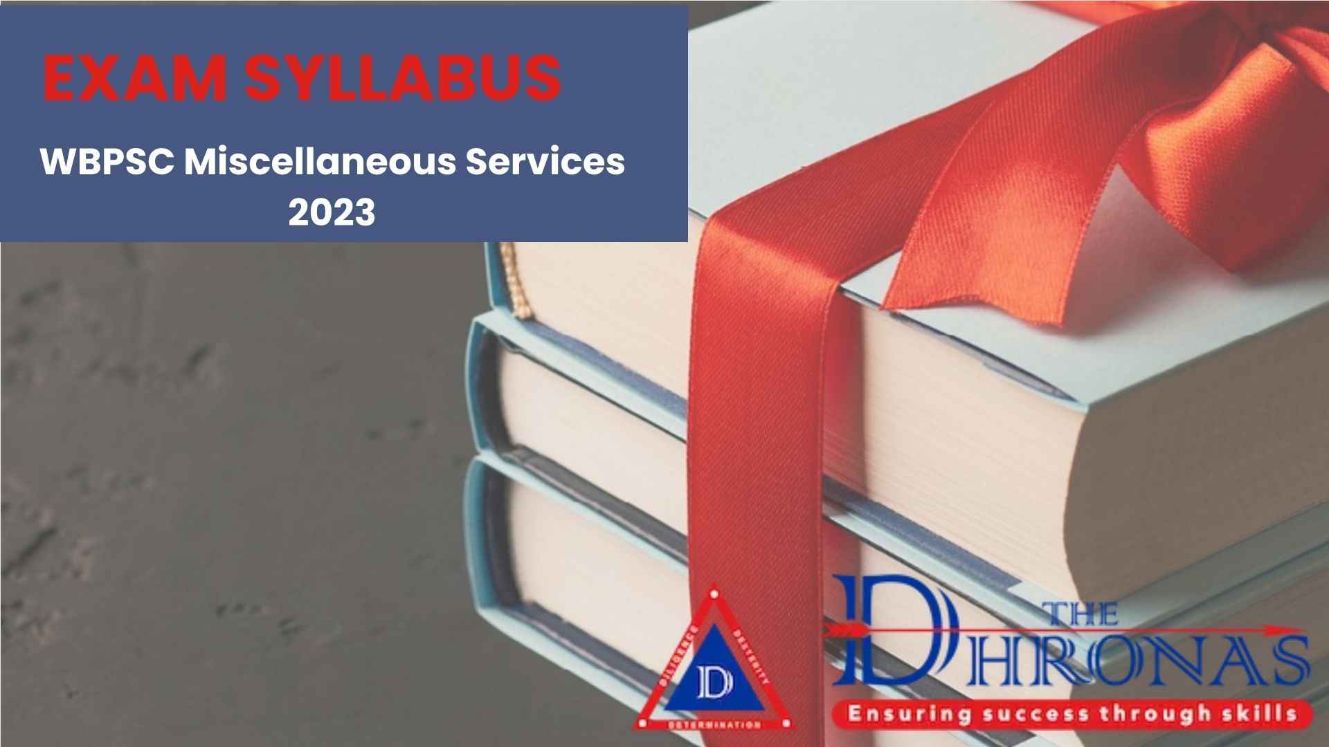 WBPSC Miscellaneous Services Syllabus 2023 - Subject Wise Topics Weightage
