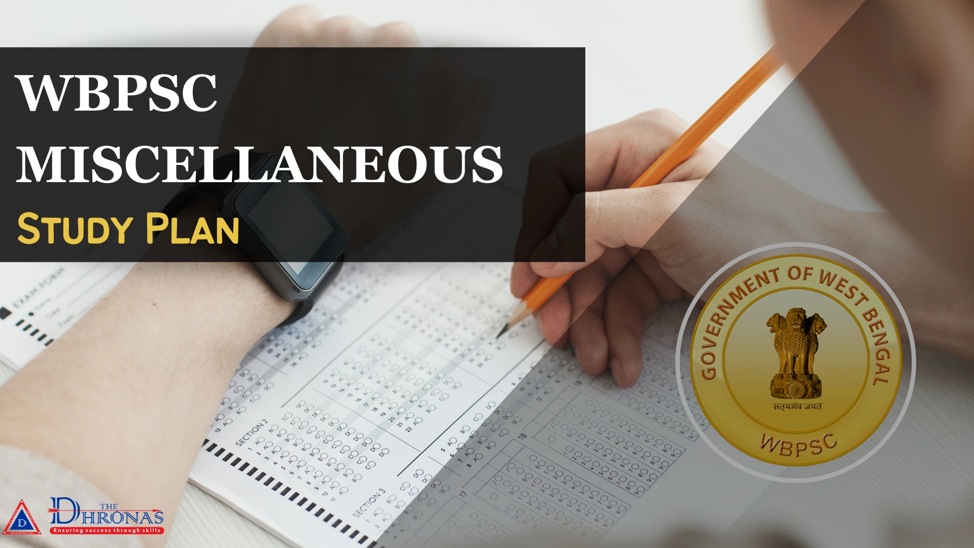 WBPSC Miscellaneous Study Plan - 90 Days Study Routine