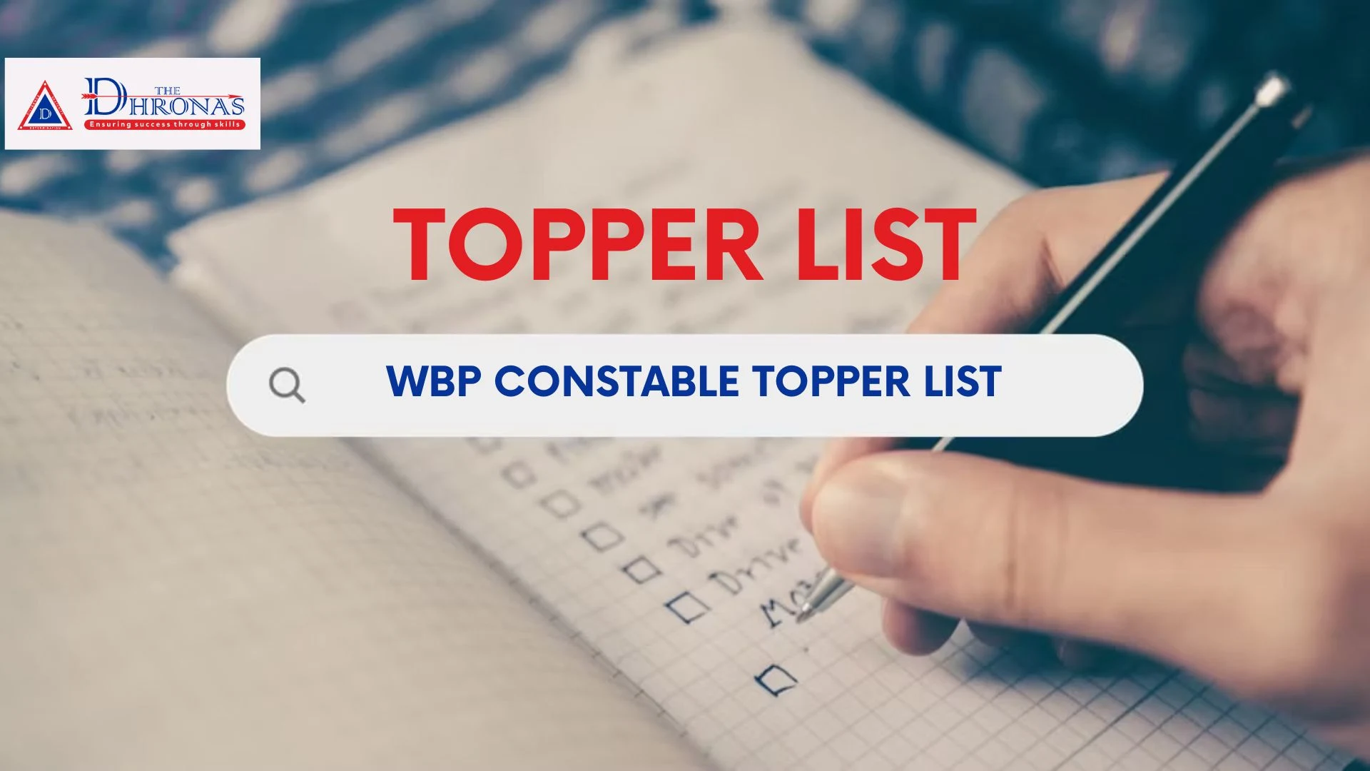 Insights into the WBP Constable Topper List