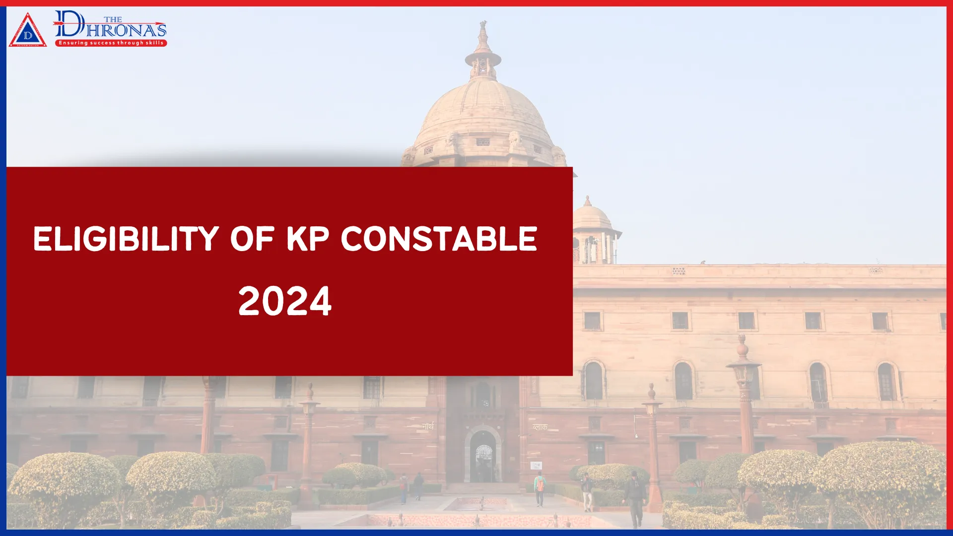 Eligibility of KP Constable 2024 - Age, Education