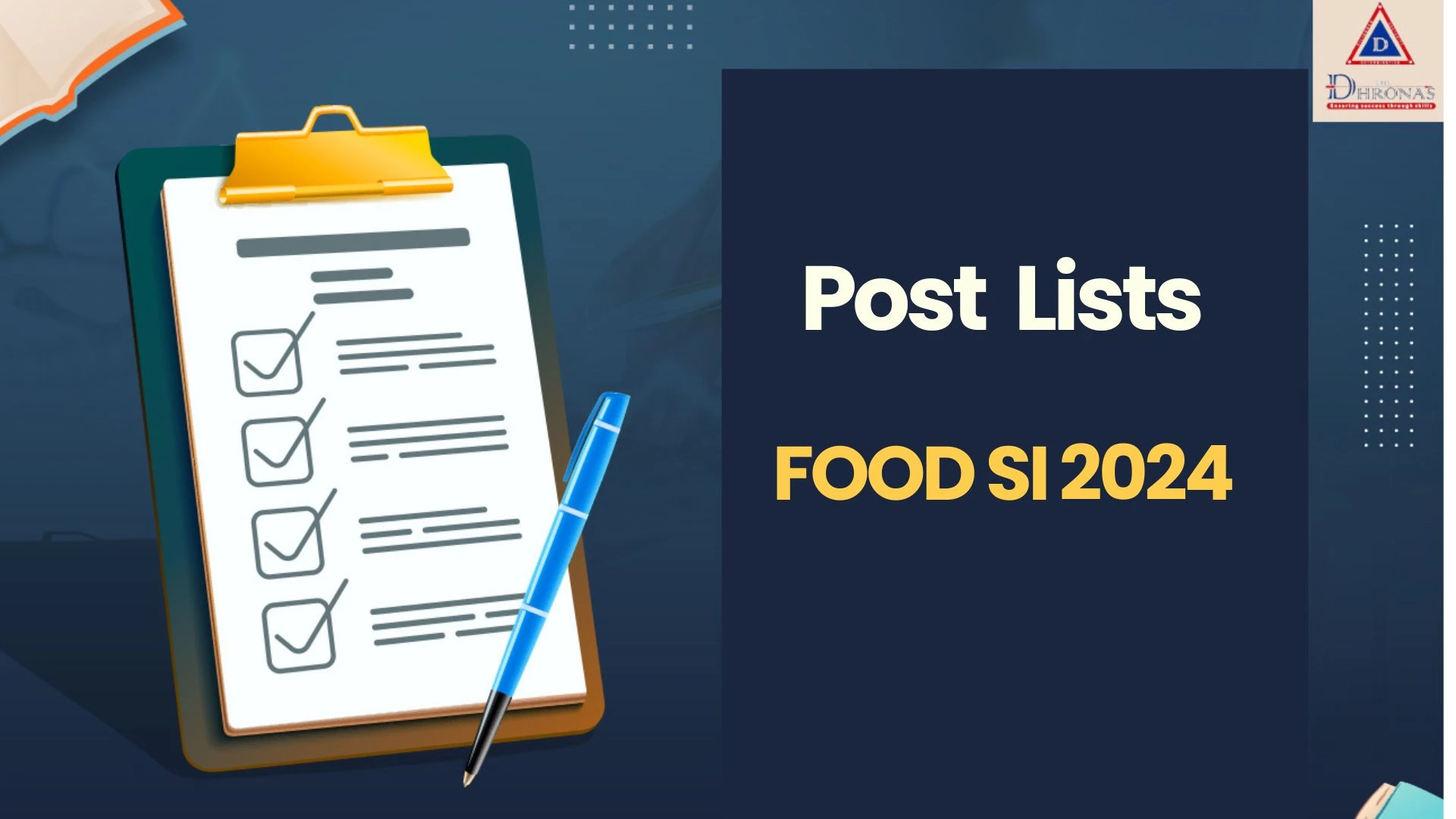 Food SI Post List - Salary, Job Profiles, and Growth